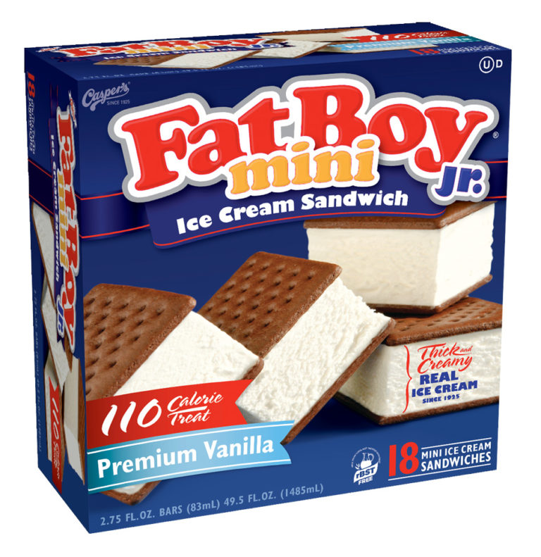 FatBoy Ice Cream | FatBoy® Junior Ice Cream Sandwich.