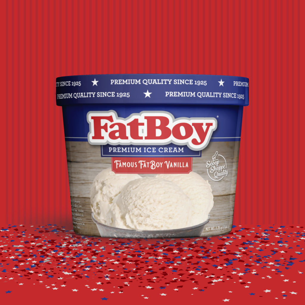 FatBoy Ice Cream | NEW! Famous FatBoy Vanilla Tub!